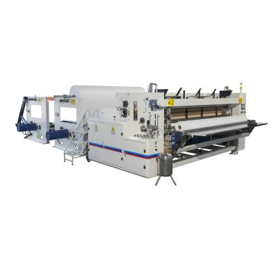 China 380V 3Phase Automatic Toilet Paper Roll Rewinding Machine For Sale for sale