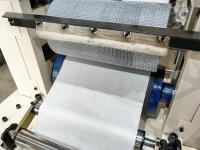China 200m/Min Square Table Napkin Tissue Paper Making Machine 1/4 Fold for sale