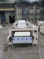 China Nice Design Dot To Dot Lamination Embossing Kitchen Towel Paper Rewinding Machine for sale