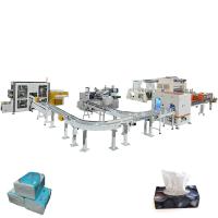 China Carton Box Drawing Facial Tissue Machine for sale
