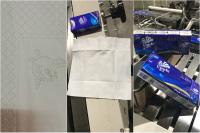 China Fully Automatic Pocket Tissue Handkerchief Tissue Making Machinery Production Line for sale