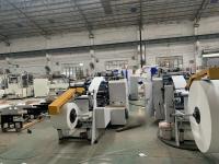 China Fully Automatic Napkin Paper Making Machine With Automatic Transfer 1/2 1/4 1/6 1/8 Folding type for sale
