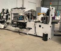 China Fully Automatic Napkin Paper Making Machine With Automatic Transfer 1/2 1/4 1/6 1/8 Folding type for sale