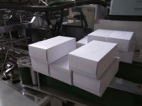 China Fully Automatic Facial Tissue Fold Facial Tissue Paper Carton Box Packing Machine for sale