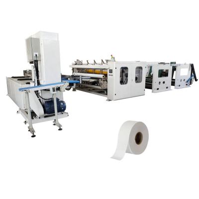 China Automatic Maxi Toilet Paper Roll Production Line With Heat Shrink Packing Machine for sale