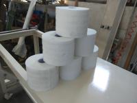 China Easy Operate Toilet Paper Roll Cutting Machine Maxi Toilet Paper Slitting Machine 30-60 rolls /min for sale
