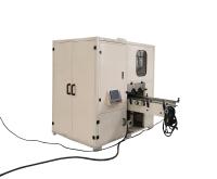 China Fully Automatic Toilet Tissue Paper Double Channel Log Saw Cutting Machine for sale