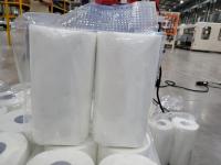 China Semi Automatic 8/10/12 Rolls Small Toilet Roll Paper Packing And Sealing Machine Sale for sale