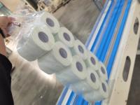 China Semi Automatic 8/10/12 Rolls Small Toilet Roll Paper Packing And Sealing Machine Sale for sale