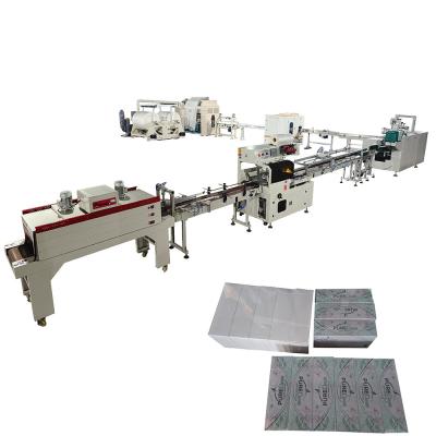 China V Fold Facial Tissue Paper Making Machine for sale