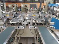China Semi Automatic Manual Facial Tissue Paper Multiple Bags Packing Machine for sale