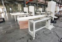 China Semi Automatic Easy Operation Toilet Tissue Paper Roll Cutting Machine for sale
