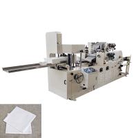 China 2 Colors Printing Napkin Tissue Paper Making Machine Packing Production Line For Start Business for sale