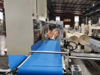 China Automatic Maxi Toilet Tissue Paper Roll Band Saw Cutting Machine for sale