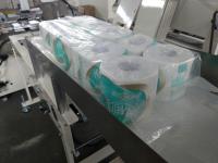 China Semi Automatic Medium Toilet Paper Rolls Packing Machine Easy Operation for sale