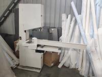 China Manual Small Toilet Paper Roll And Kitchen Towel Band Saw Cutting Machine For Start for sale