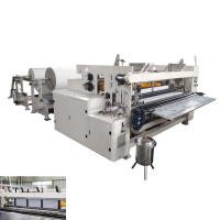 China Easy Operation Small Mini Center Pull Toilet Tissue Paper Roll Machine Production Line for sale