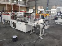 China POF Film Heat Shrinking Wrapping Jumbo Maxi Paper Towel Labeling Roll Packing Machine for sale