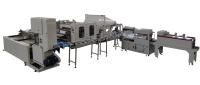 China POF Film Heat Shrinking Wrapping Jumbo Maxi Paper Towel Labeling Roll Packing Machine for sale