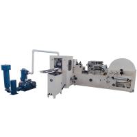 China Fully Automatic Printing 1/8 Folding Restaurant Table Napkin Tissue Paper Making Production Machine for sale