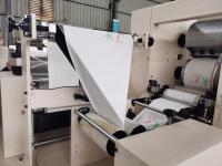 China Fully Automatic Printing 1/8 Folding Restaurant Table Napkin Tissue Paper Making Production Machine for sale