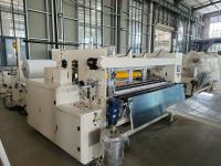China Start Business 10 Rolls Bundle Packing Small Hygienic Paper Toilet Roll Making Machine Production Line for sale