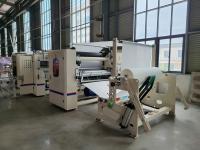 China Automatic transfer V fold glue lamination hand towel and facial tissue paper making machine price for sale