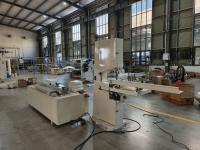 China Interfold Drawing N Fold Hand Towel Paper Folding Machine With Easy Bagging Machine Production Line for sale