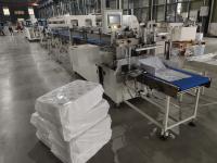 China Log Saw Cutting Small Toilet Paper Individual Roll Making Machine Production Line With 48 Rolls Bundle Packing Machine for sale