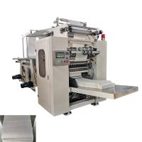 China High Speed V Fold Hand Towel Paper Making Machine Facial Tissue Folding Machine for sale