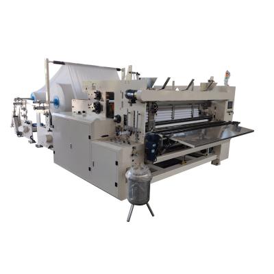 China Toilet Paper / Maxi Roll / Kitchen Towel Making Machine With Embossing for sale
