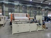 China Business Small Lamination Toilet Tissue Paper Roll Making Machine Production Line With Semi Automatic Packing Machine for sale