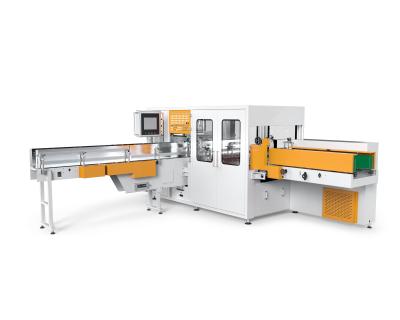 China High Speed Three Dimensional Packaging Napkin Tissue Paper Facial Tissue Packing Machine for sale