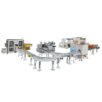 China Advanced Fully Automatic Carton Box Plastic Bag Facial Tissue Paper Making Machine Production Line for sale