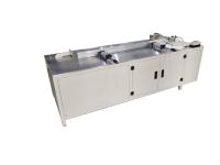 China Semi Automatic V And N Fold Hand Towel Paper Bagging Machine for sale