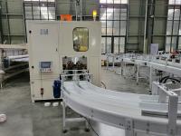 China High Speed Double Channel Small Toilet Paper Roll Kitchen Towel Paper Log Saw Cutting Machine for sale