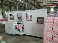 China Professional Glue Lamination V Fold Facial Tissue And Bundle Hand Towel Paper Making Machine Production Line for sale
