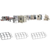 China Glue Lamination Fully Auto V Interfolded Paper Tissue / Hand Towel / Face Paper Making Machine Production Line for sale