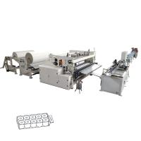 China Business Bathroom Paper / Small Toilet Paper Roll Making Machine Production Line for sale