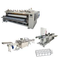China Business Bathroom Paper / Small Toilet Paper Roll Making Machine Production Line for sale
