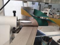 China High Speed Center Pulling Paper Roll Core Making Machine For Toilet Paper / Kitchen Towel / Maxi Roll for sale