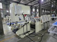 China Big Diameter Toilet Tissue Paper Roll / Kitchen Towel / Maxi Paper Towel Band Saw Cutting Machine for sale