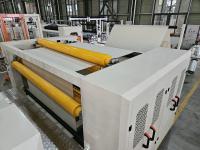 China Newest double perforating blade toilet paper/maxi towel roll rewinding machine for sale