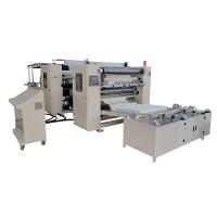 China N Fold Hand Towel Machine 80-100m/min Glue Lamination Production Line for sale