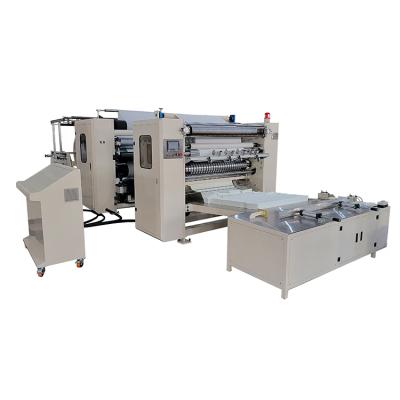China N Fold Hand Towel Machine 80-100m/min Glue Lamination Production Line for sale