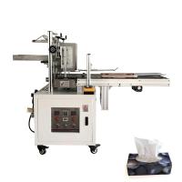 China Cheap price semi automatic facial tissue paper carton box sealing machine for sale