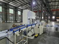 China Fully automatic 1350mm 2 colors printing maxi paper lamination kitchen towel roll making machine production line for sale