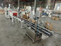 China Fully automatic 1350mm 2 colors printing maxi paper lamination kitchen towel roll making machine production line for sale