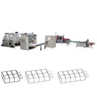 China China 6 lines soft drawing V interfold facial tissue paper manufacture machine production line factory for sale