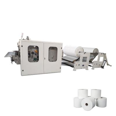 China Automatic Toilet Paper Rewinding Machine XY-TQ-B 1200mm Jumbo Roll Width PLC Controlled for sale